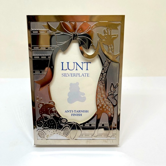 LUNT | Accents | Lunt Vintage Silver Plated Baby Picture Frame | Poshmark